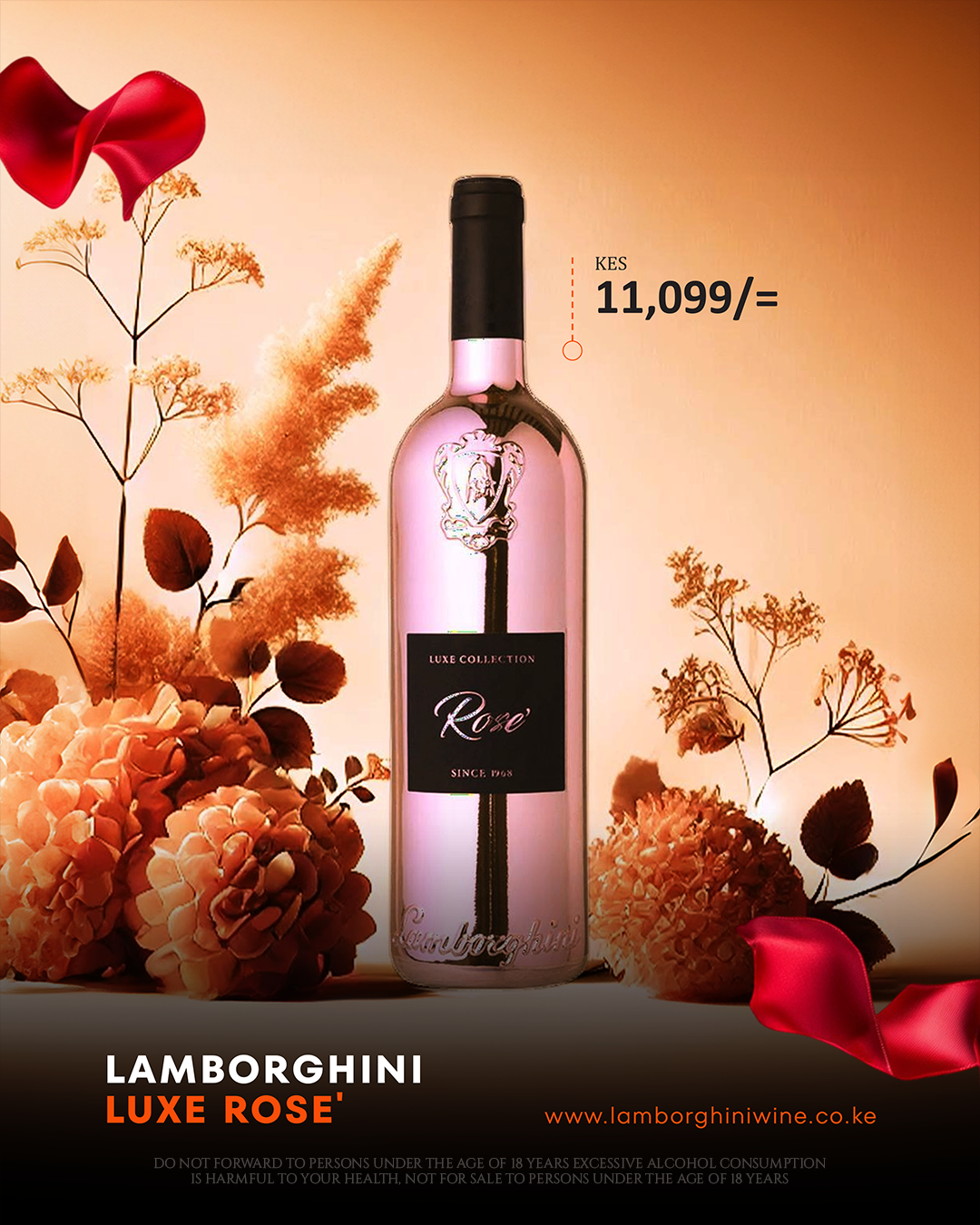Lamborghini Luxe Rose — Lamborghini Wines